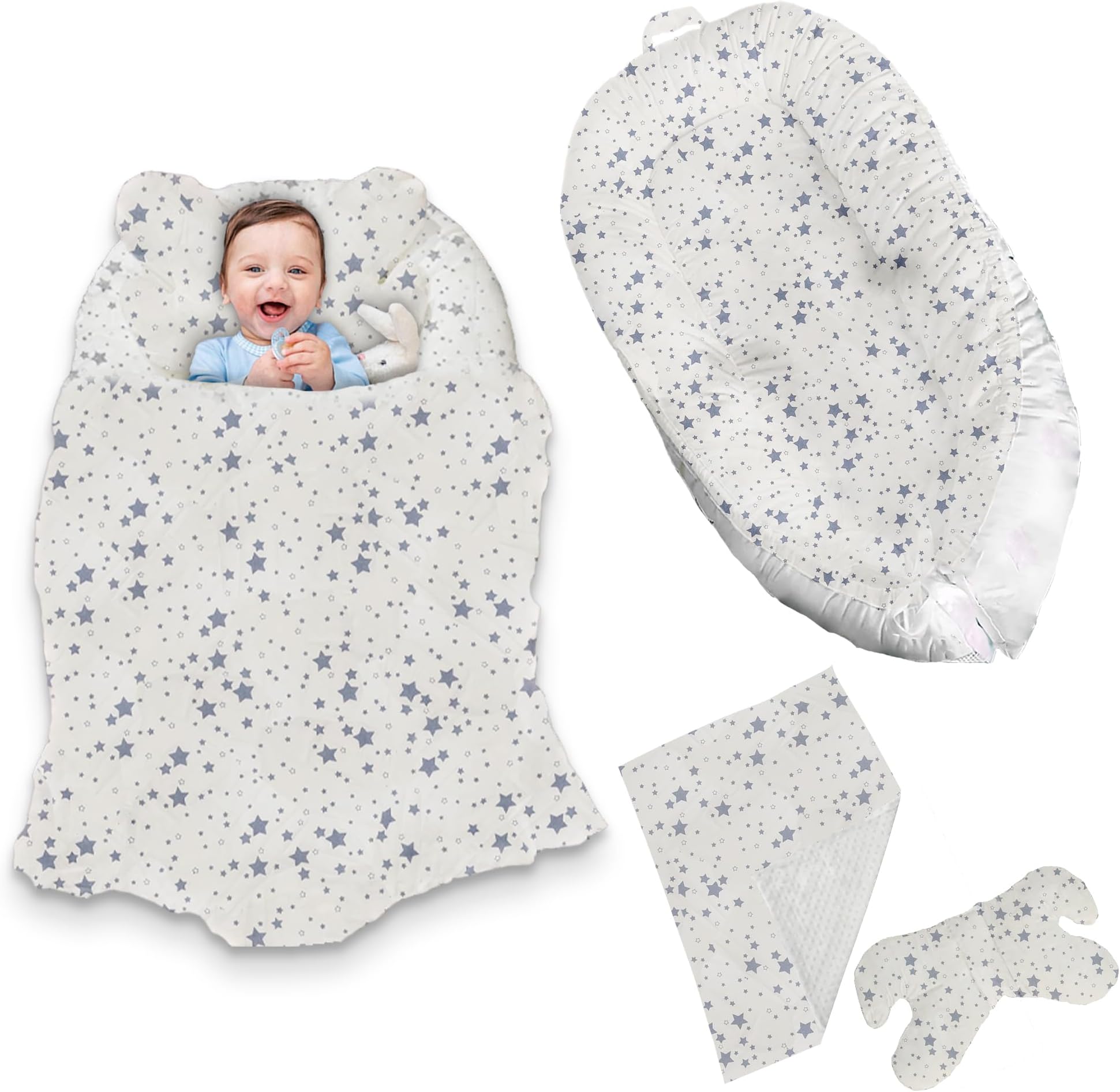 Amazon.com : Baby Lounger Set - Newborn Lounger for 0-24 Months ...