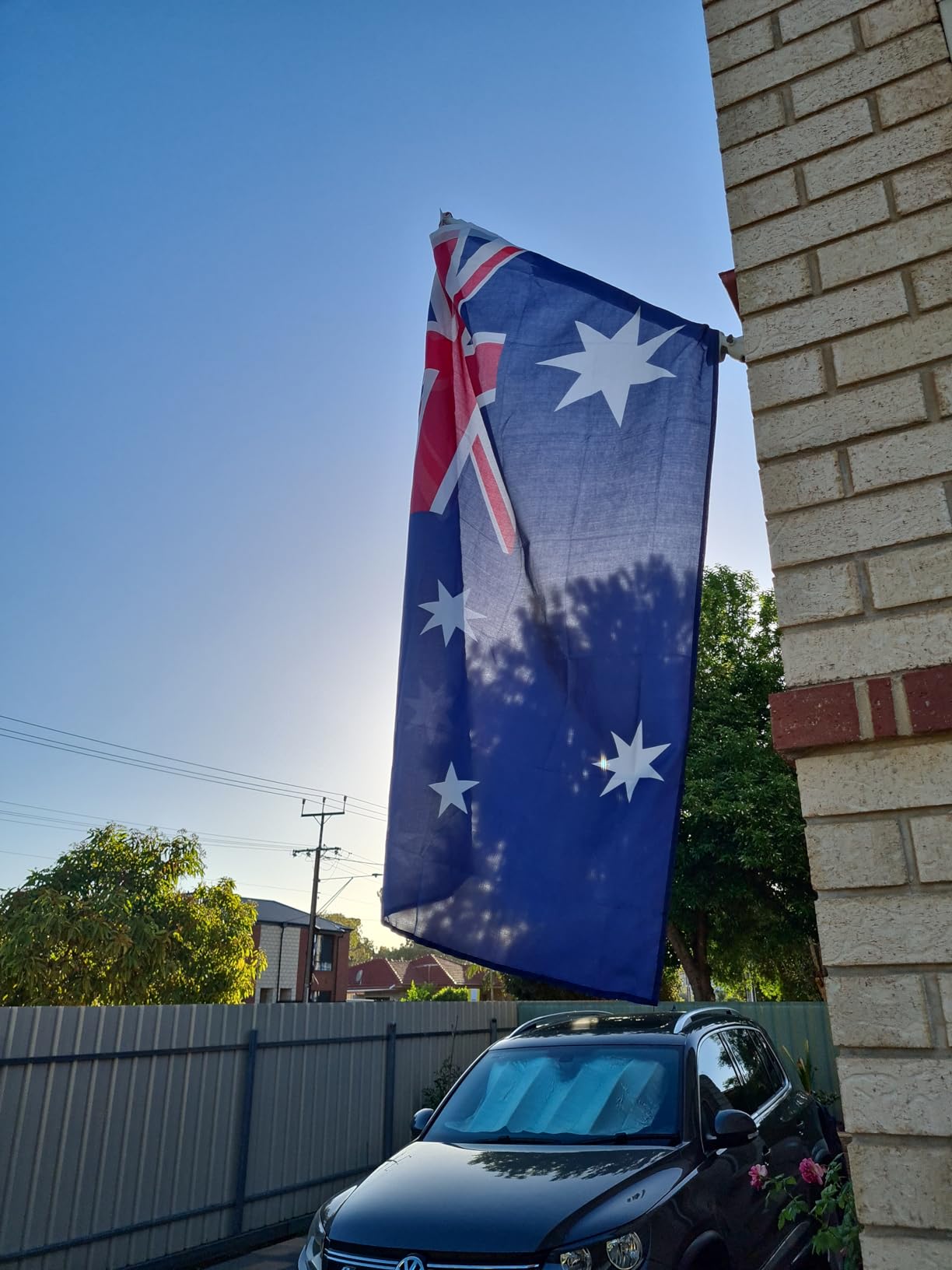 Ariv Hommey Australian Aussie Flag Large 90x150cm Australia Day OZ ...