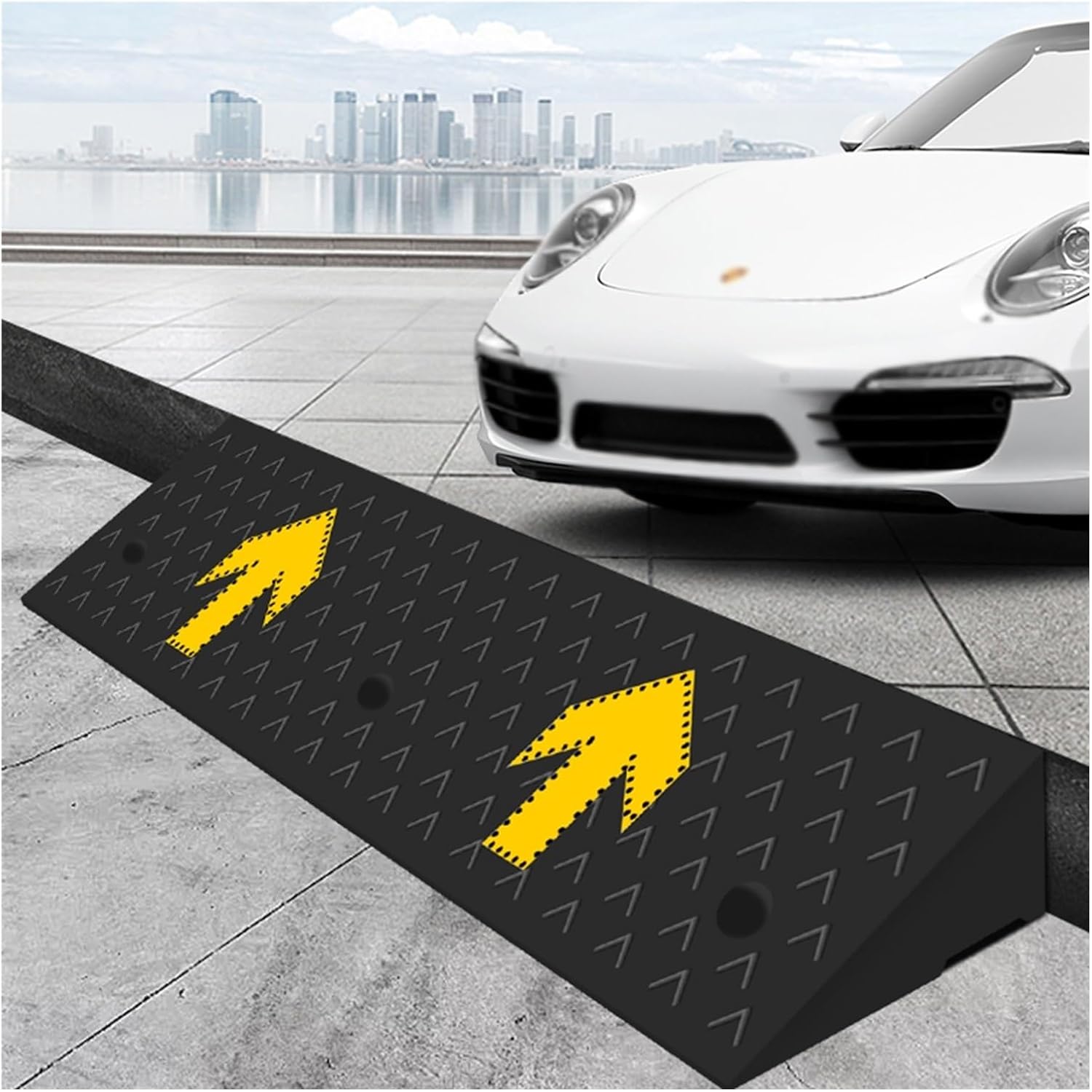 Amazon.com: LVLDAWA Threshold Ramp Mat, Rubber Accessible Channel with ...