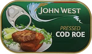 John West Pressed Cod Roe 200 g (Pack of 6) : Amazon.co.uk: Grocery