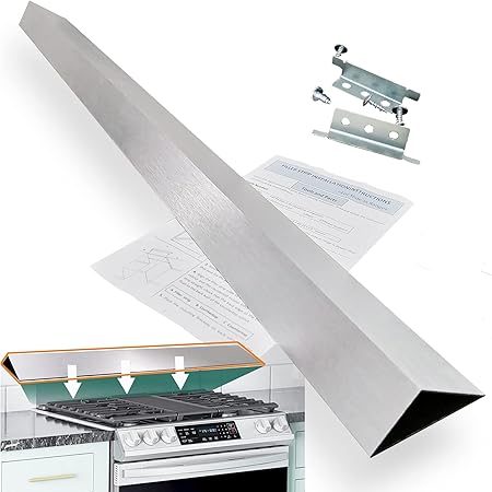 Amazon.com: 30" - 34" Stove Gap Filler, Slide-in Range Rear Filler Kit ...