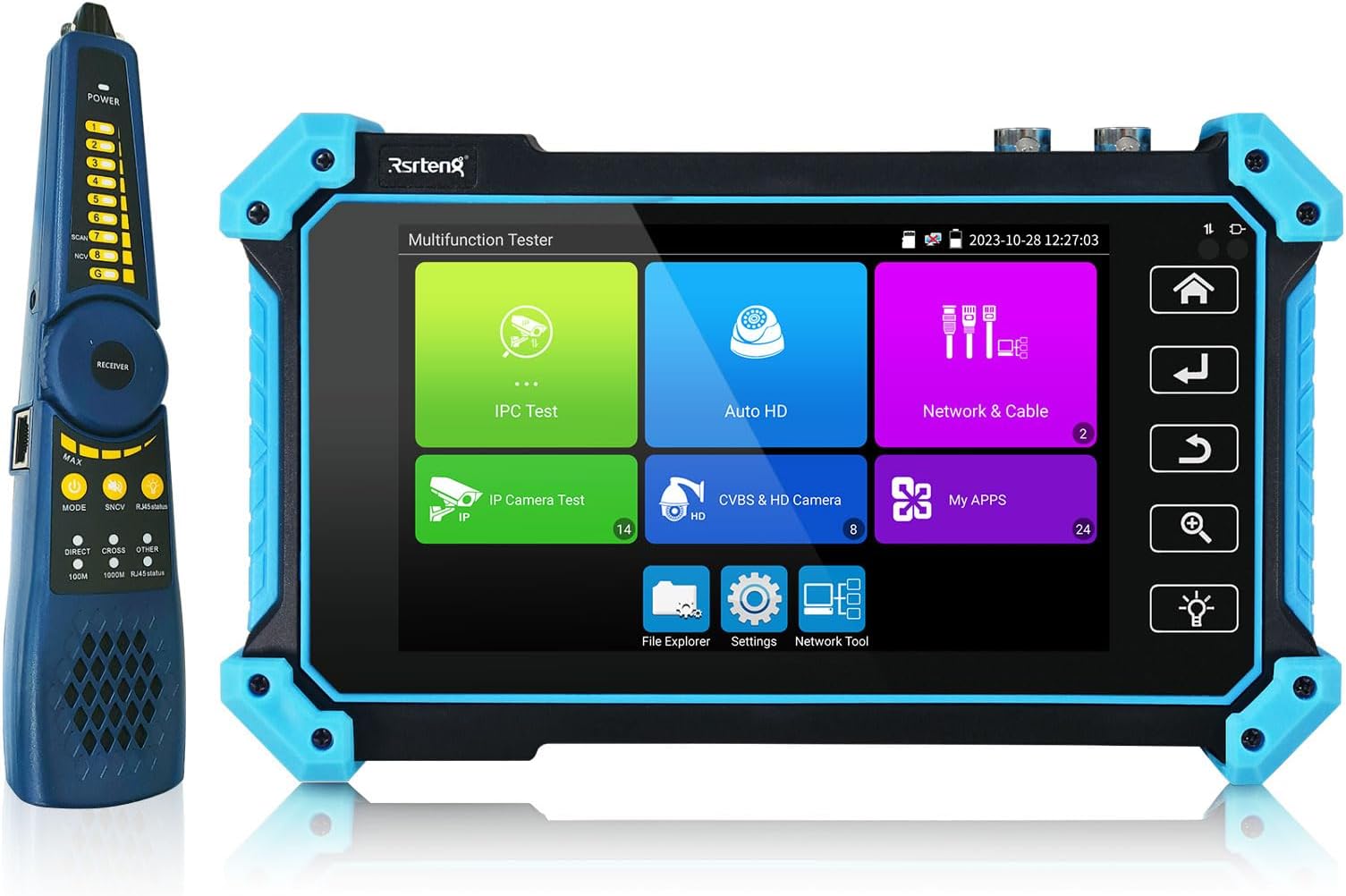 Amazon.com: Rsrteng IP Camera Tester with Cable Tracer, IPC-5200C Plus ...