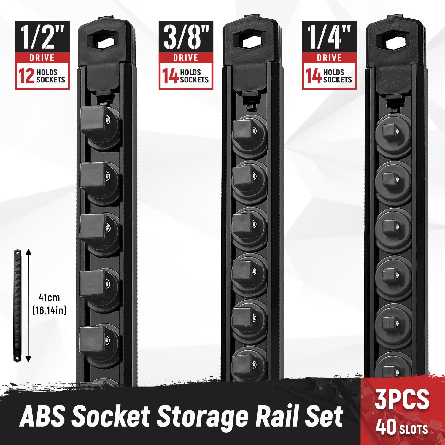 Snapklik.com : Reniteco Magnetic Socket Organizer, 1-Piece Heavty Duty ...