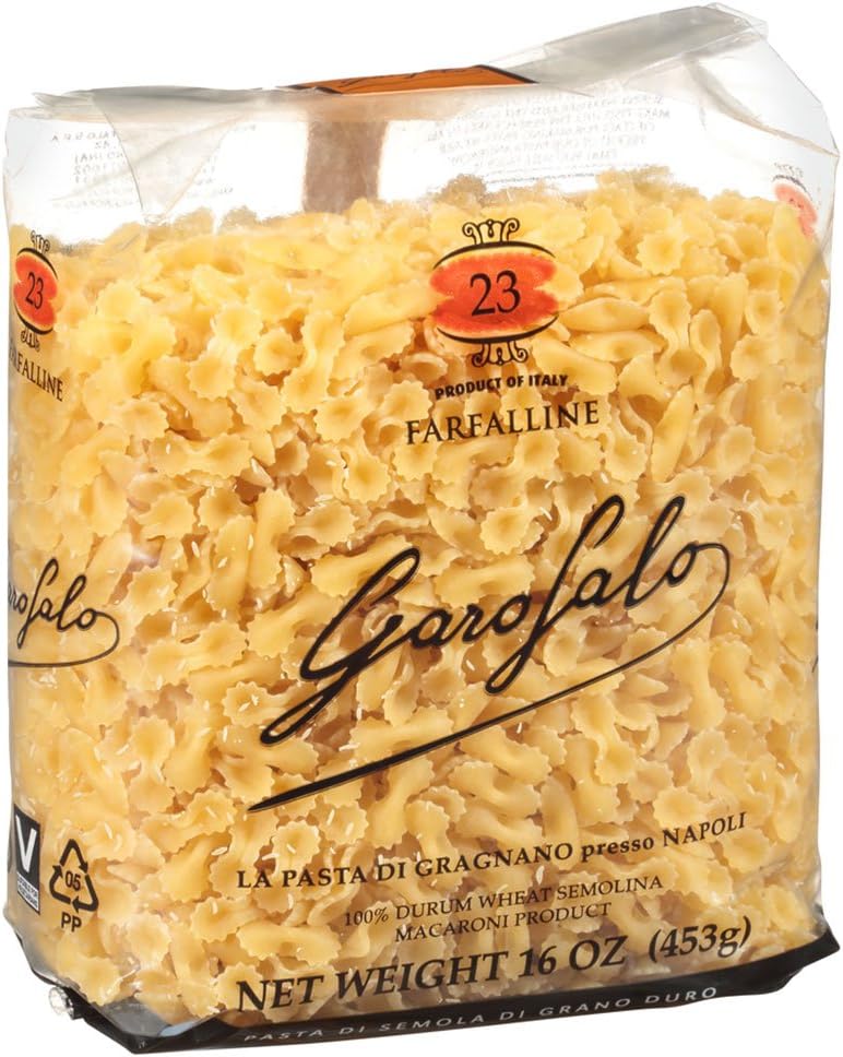 Amazon.com : Garofalo Farfalline Pasta, 16-Ounce (Pack of 4) : Bow Tie ...