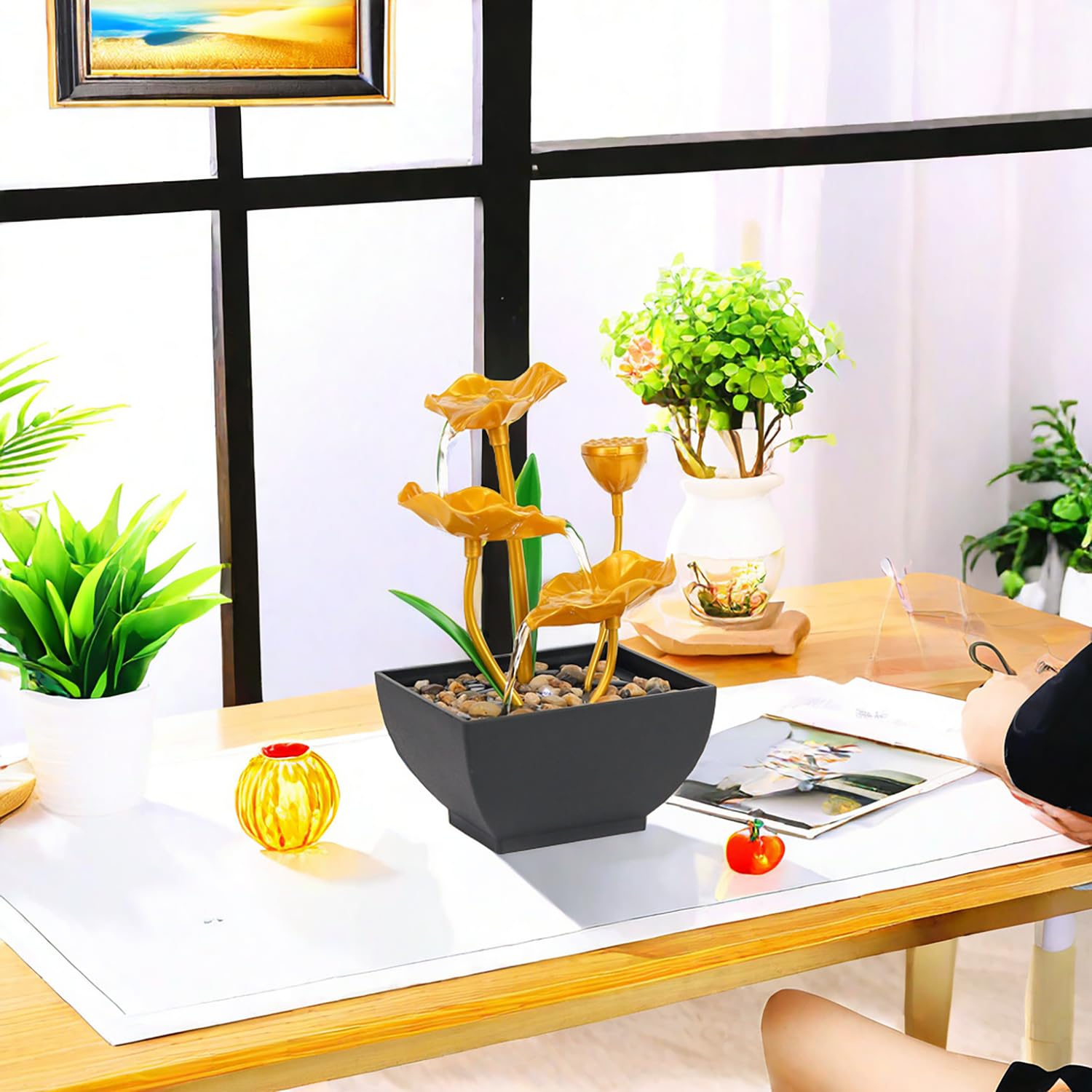 Snapklik.com : Tabletop Fountain,Waterfall Fountain,Water Fountains ...