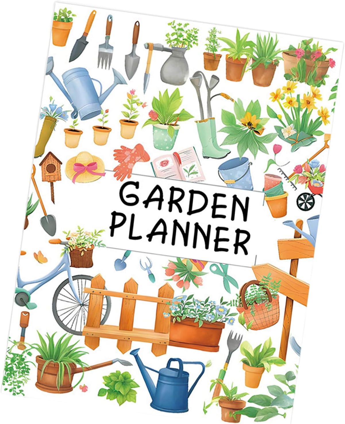 Garden Planner And Diary Book Floral Garden Journal Guided Trackers ...