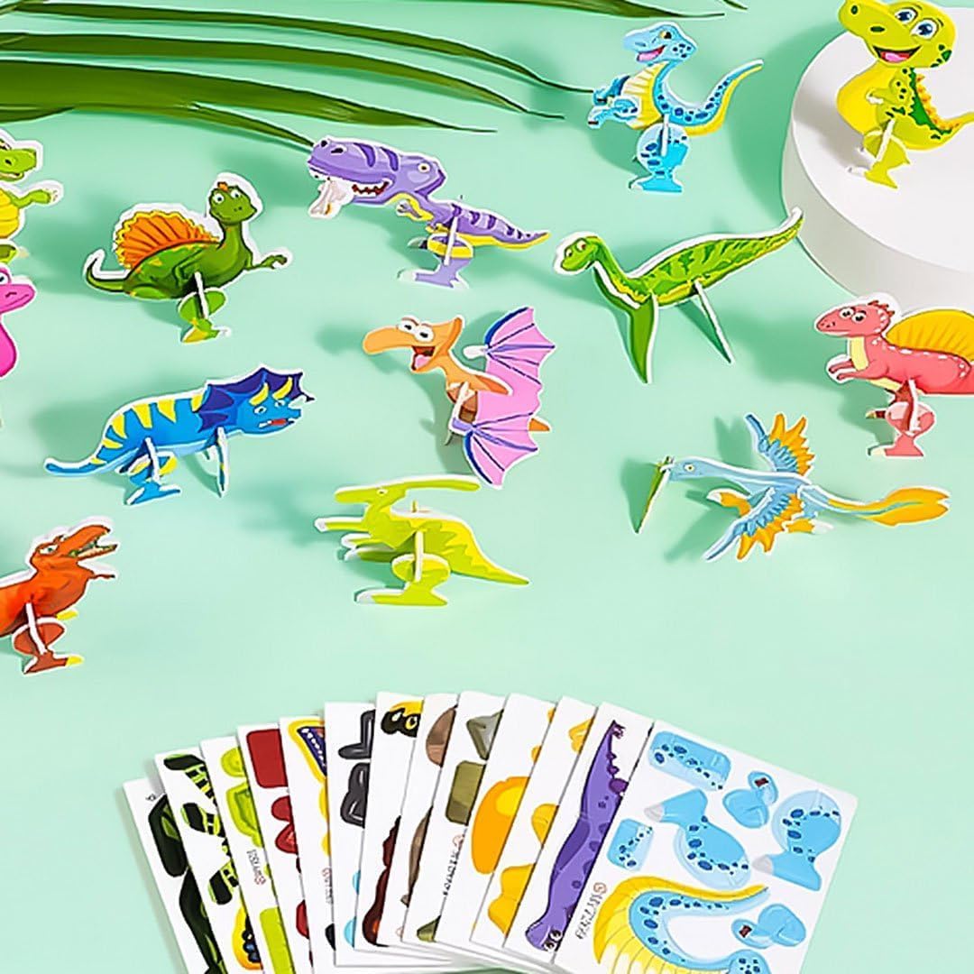 Puzzle 3d De Insectos Para Niños - 25 Piezas Educativas Pegamento Puzzle