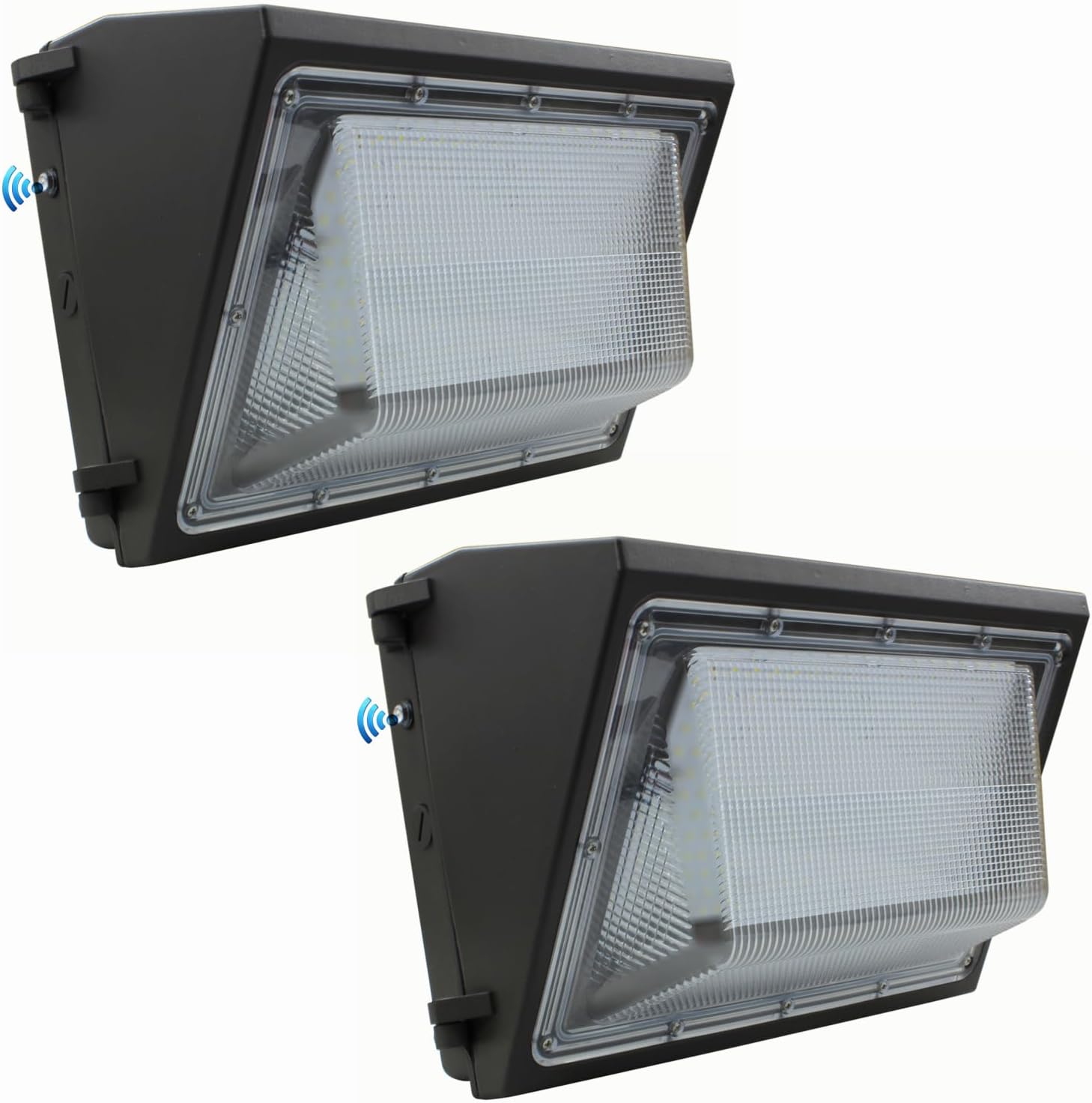 2PACK Dusk to Dawn 180W LED Wall Pack Light Fixture, 25200LM 1500W HPS ...