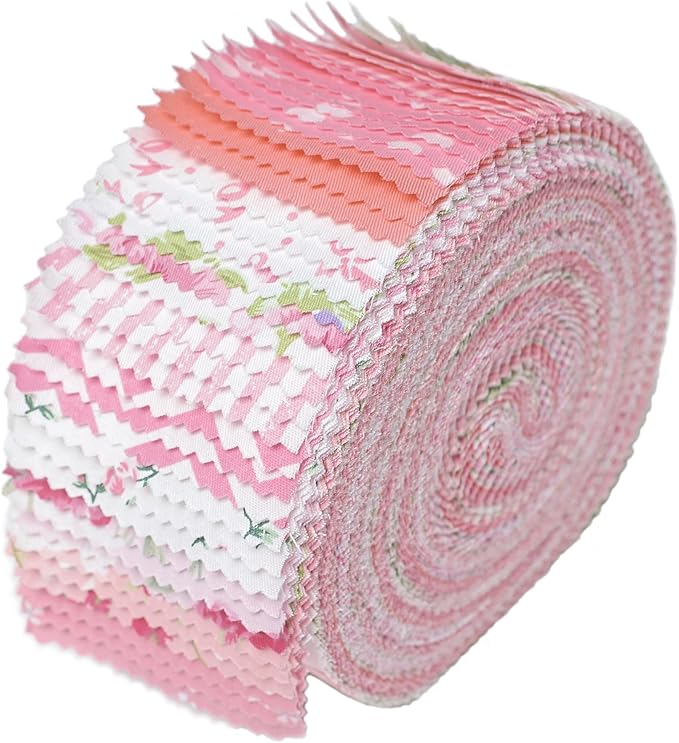 Amazon.com: Nodsaw Jelly Roll Fabric Strips for Quilting, Crafting, and ...