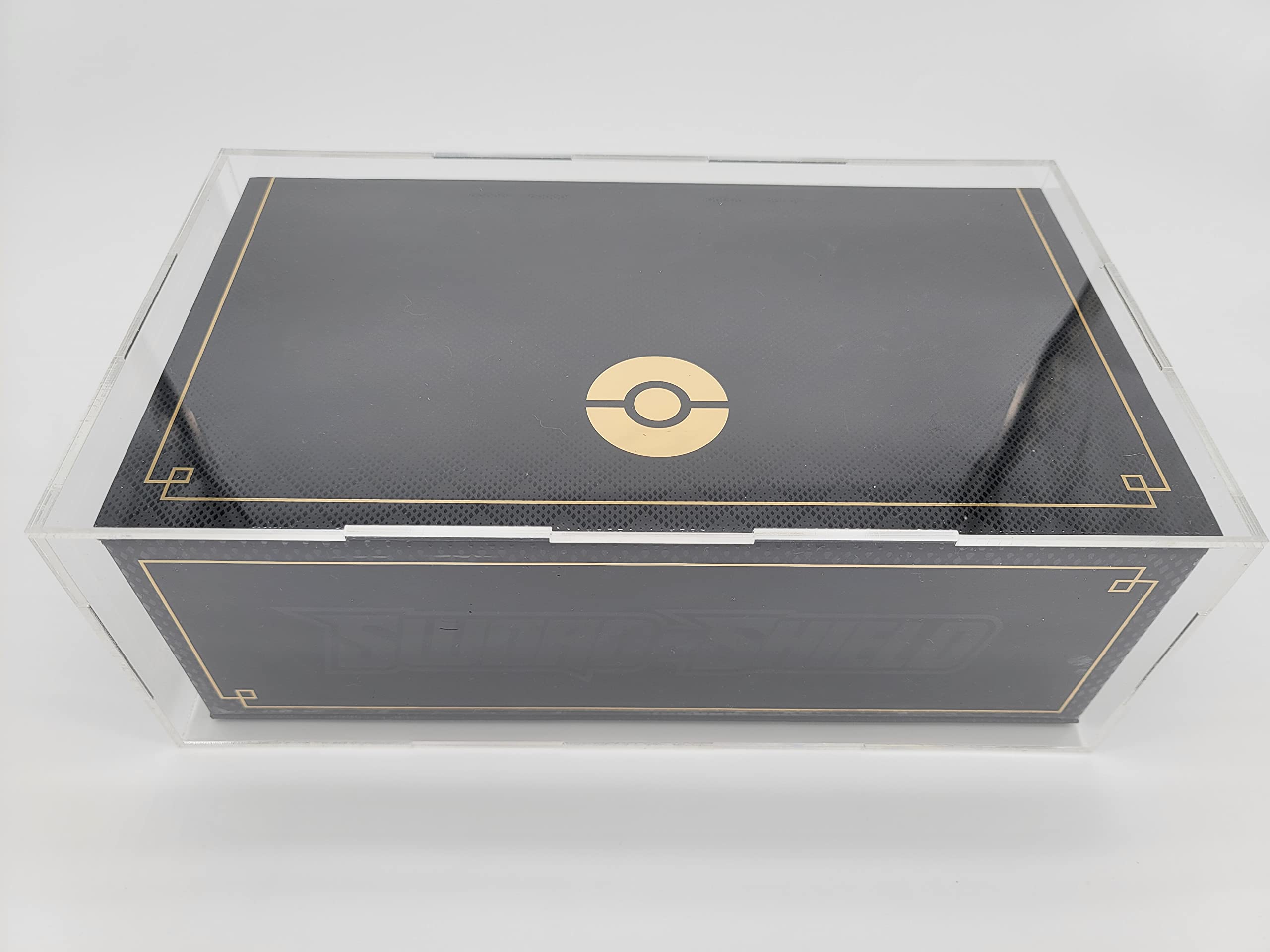 Pokemon Zacian Zamazenta Ultra Premium Collection Acrylic Display Case ...