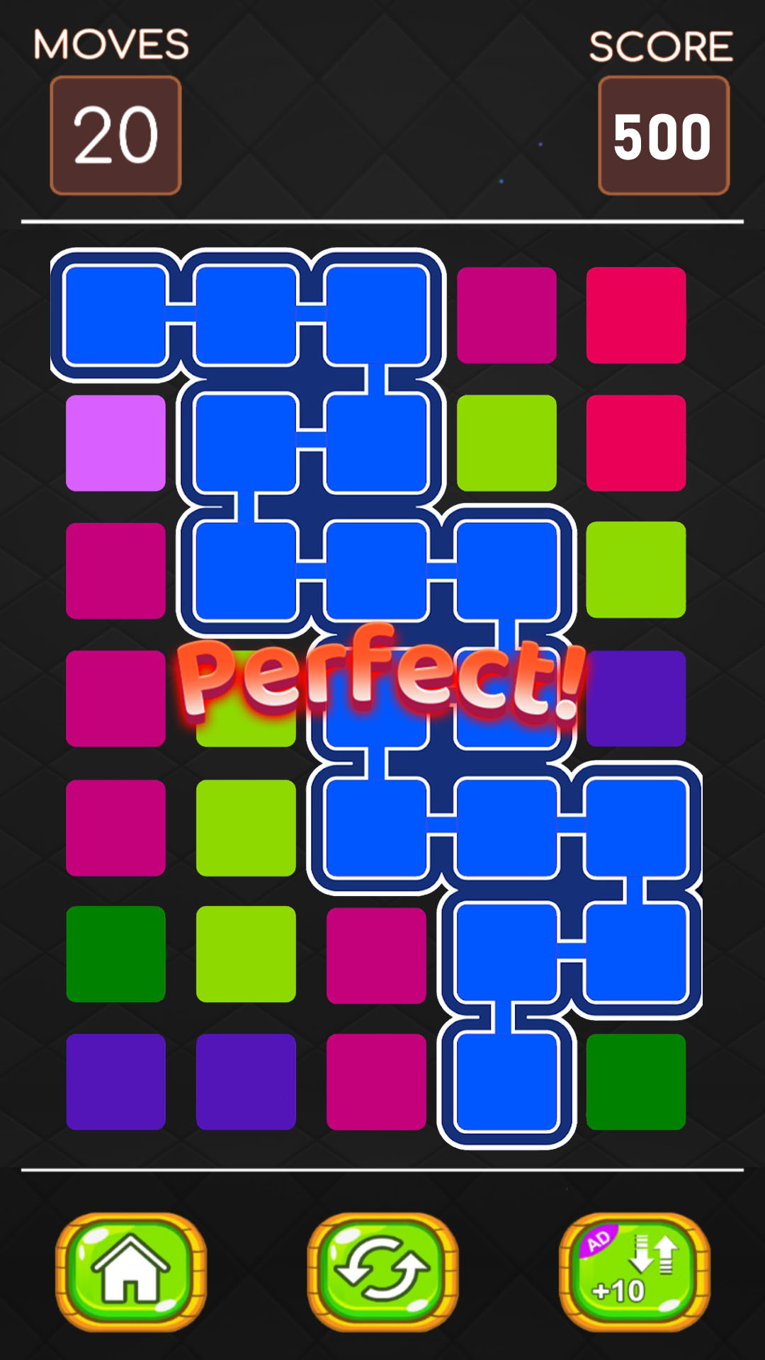 Block Merge Master! Collect Em All Blocks Connect & Clear Color Block ...