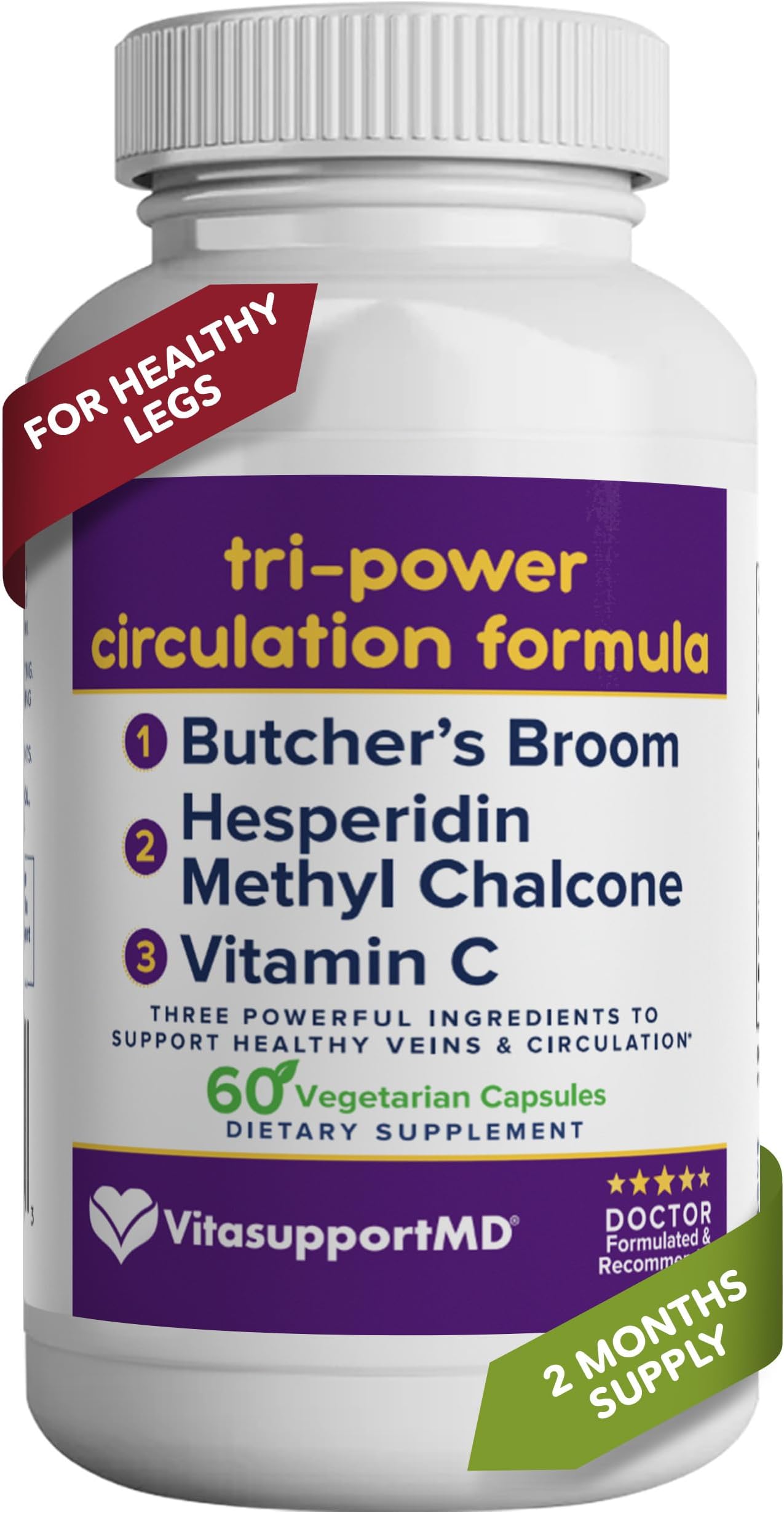 Amazon.com: VITASUPPORTMD Tri-Power Circulation Formula - Circulation ...