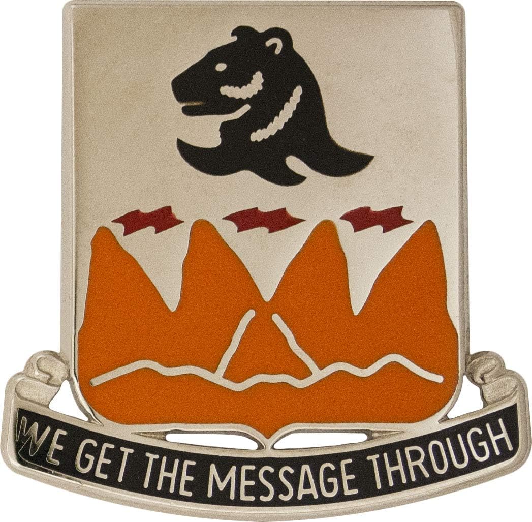 Amazon.com: 4th Signal Battalion Unit Crest (We Get The Message Through ...