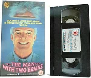 Amazon.com: The Man with Two Brains [VHS] : Steve Martin, Kathleen ...