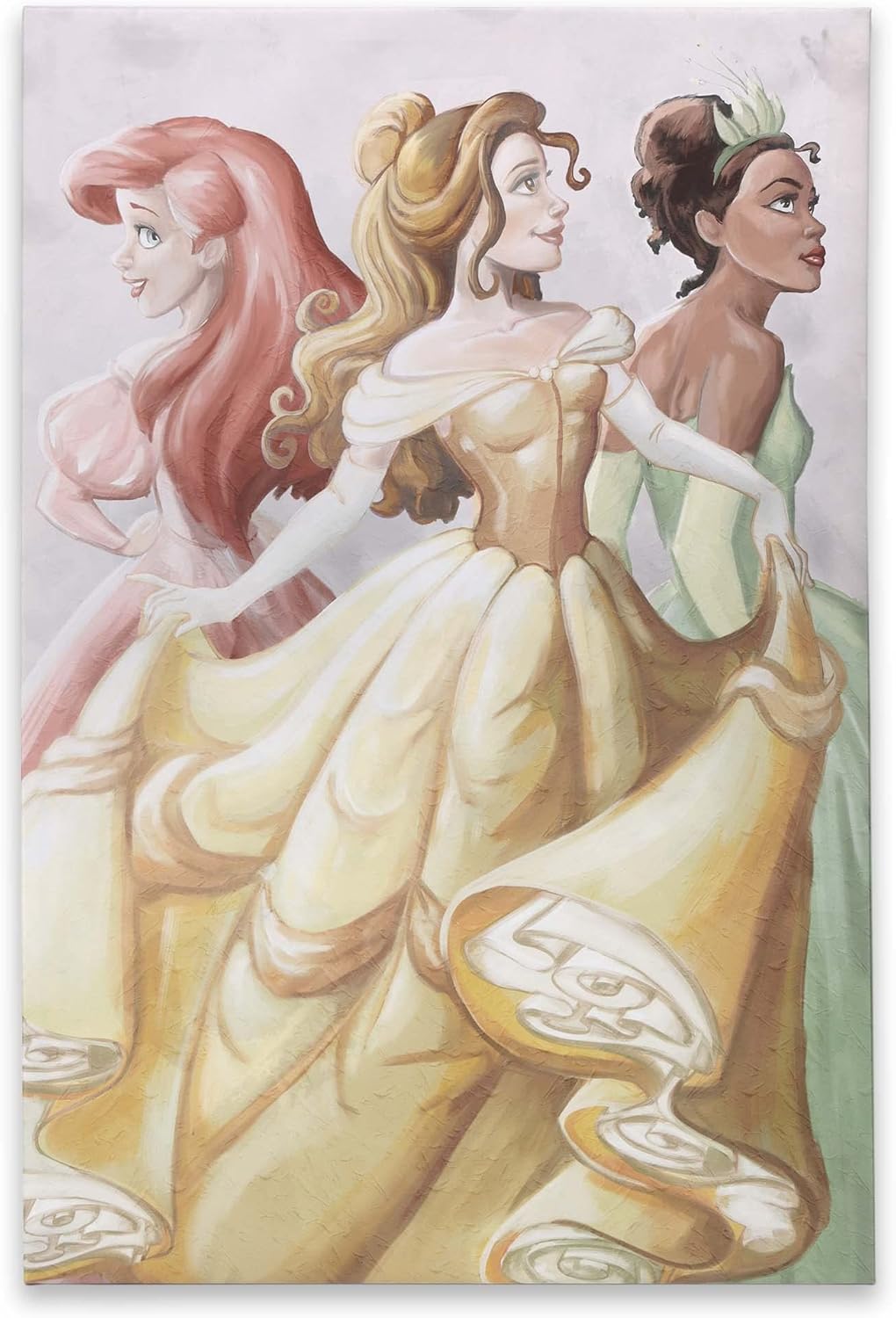 Amazon.com: Open Road Brands Disney Princess Ariel, Belle and Tiana ...