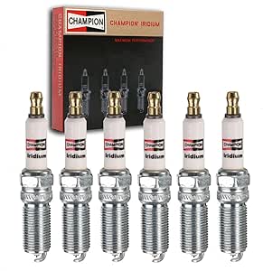Amazon.com: 6 bujías Champion Iridium compatibles con Ford F-150 2.7L 3.5L V6 2011-2020 : Automotriz