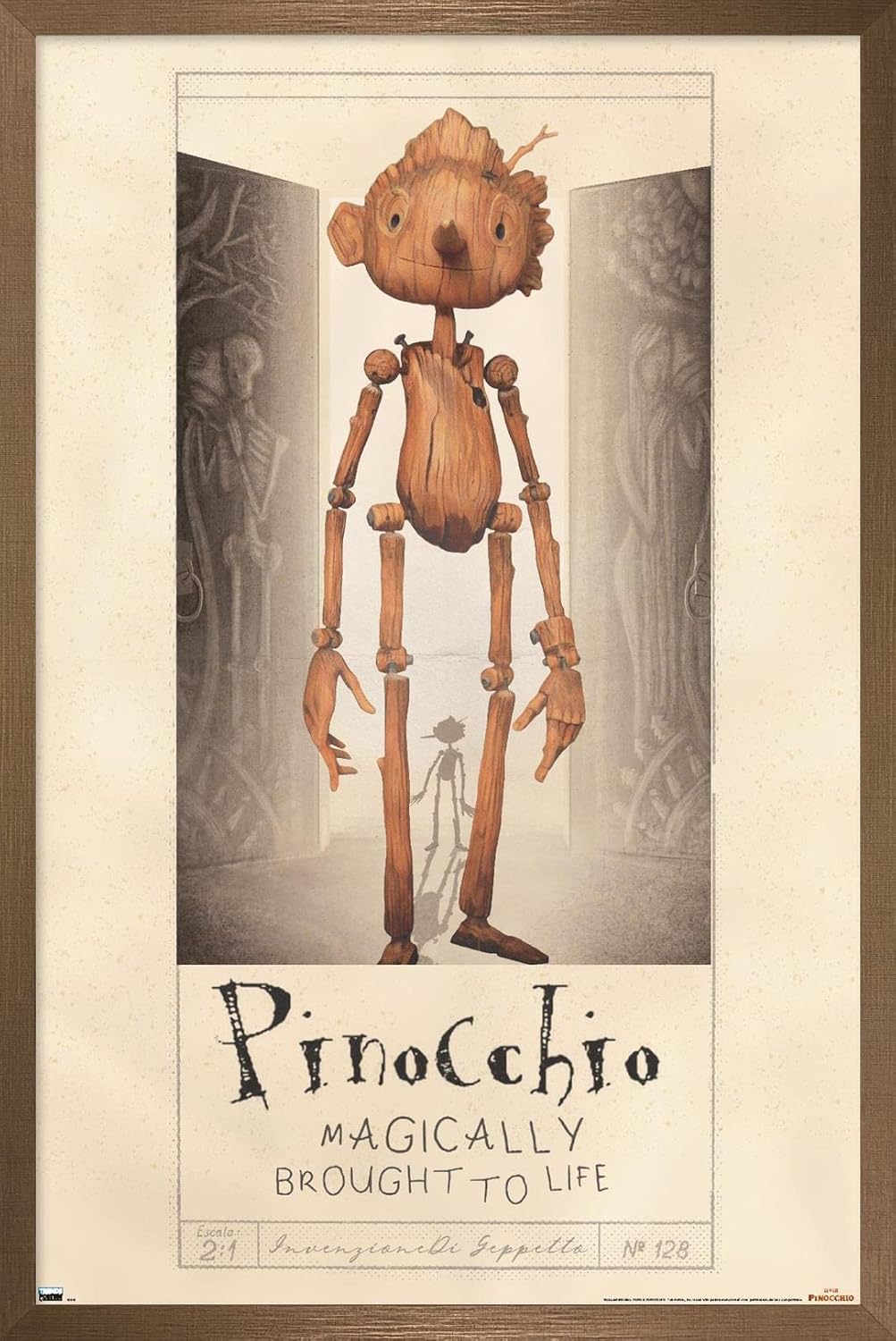 Amazon.com: Trends International Netflix Guillermo Del Toro's Pinocchio ...