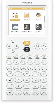 NumWorks High School Graphing Calculator with Color Display