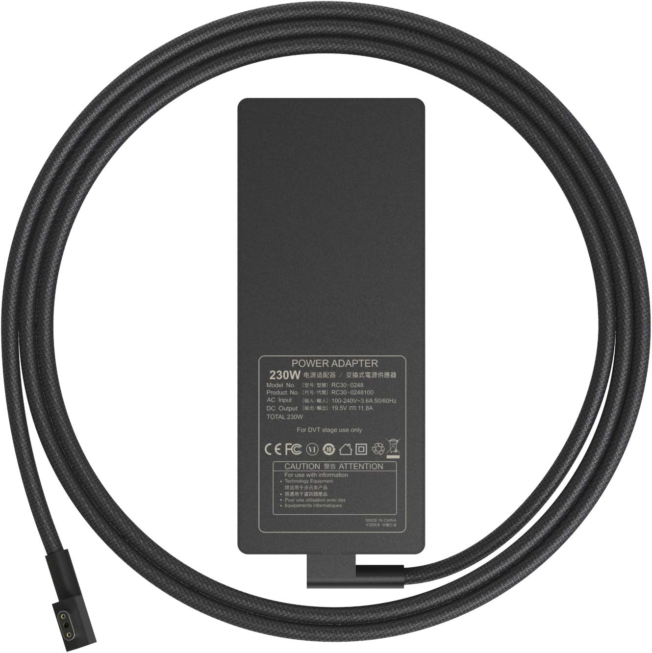 Amazon.com: Razer Blade Charger, 230W 19.5V 11.8A AC Adapter Power ...