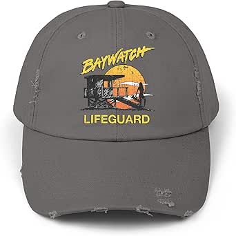 Amazon.com: 7713 Baywatch Lifeguard Sunset 1989 - Baseball Cap - Gift ...