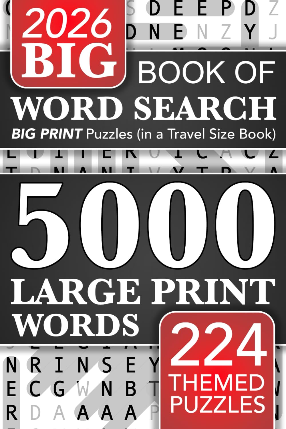 Amazon.com: Big Book of Word Search - 5000 Large Print Words: 224 ...