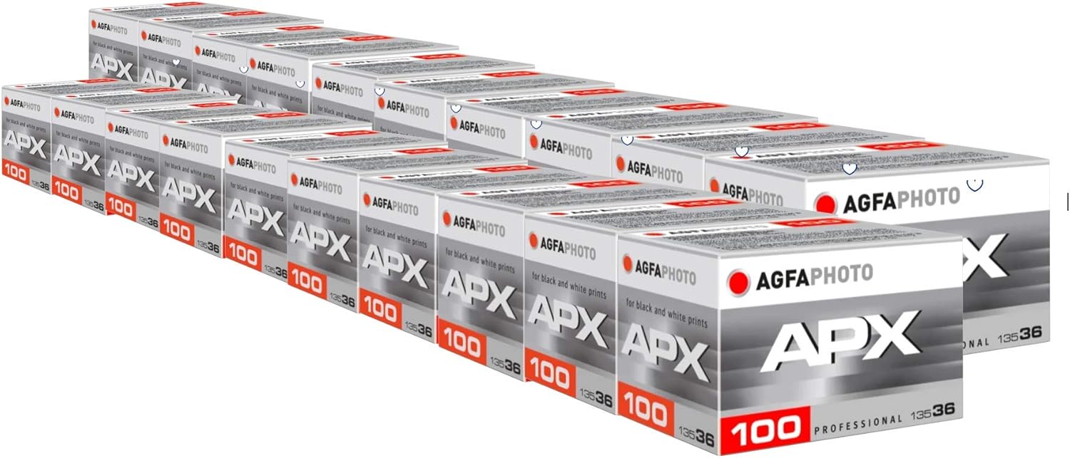 Agfa Photo APX 100 Prof 135-36 Camera Film (Pack of 20): Amazon.co.uk ...