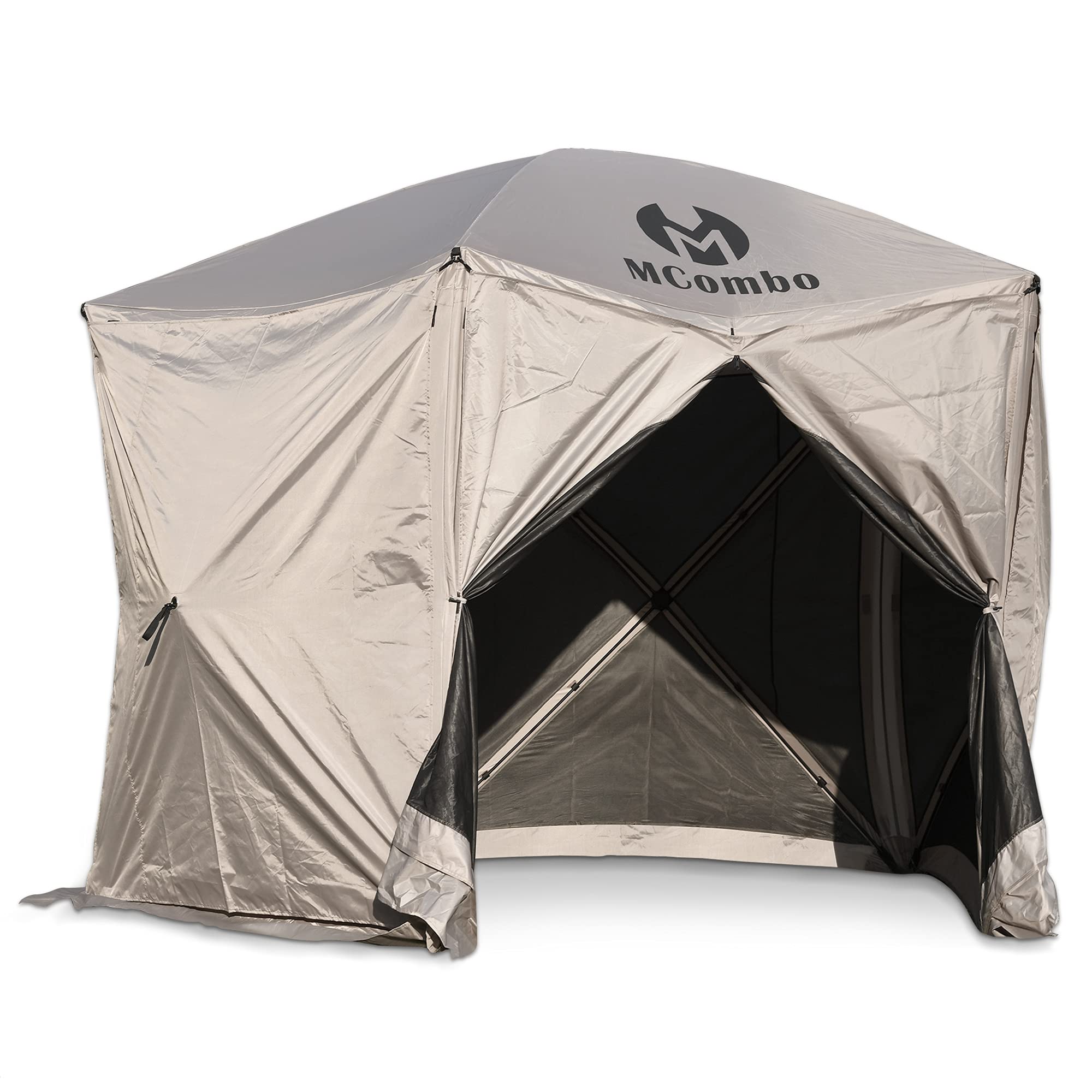 Amazon.com : MCombo 60s 5-Sided Pop-Up Tent, Portable Hub, Durable ...