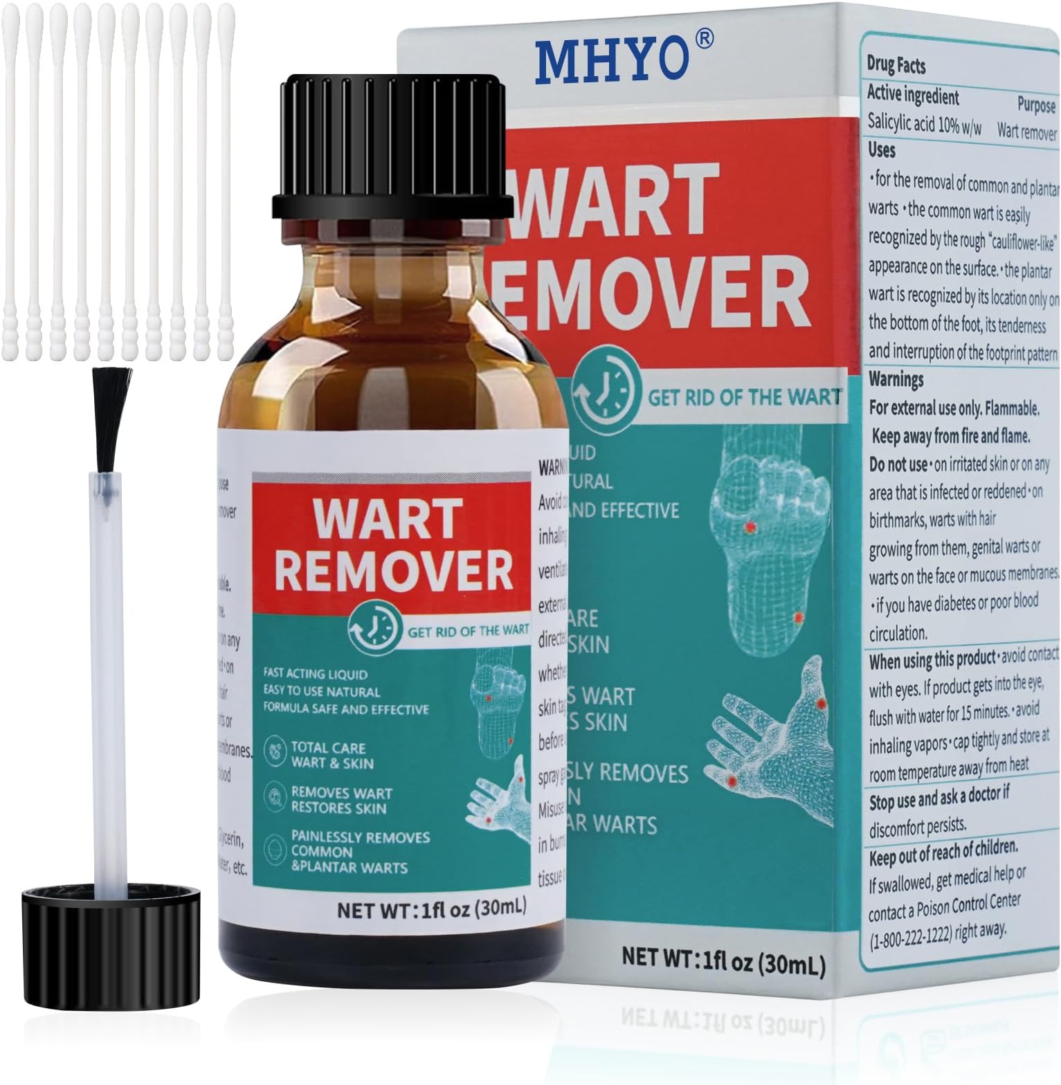 Amazon.com: MEOLY Fast-Acting Wart Remover Freeze Off : Salicylic Acid ...
