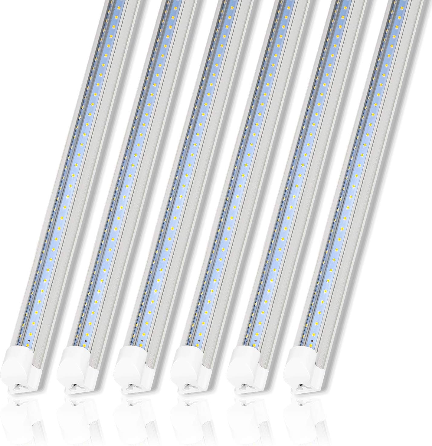 ONLYLUX 8ft LED Shop Light, 8' 100W 6000K (12 Pack), 8 Foot led Shop ...