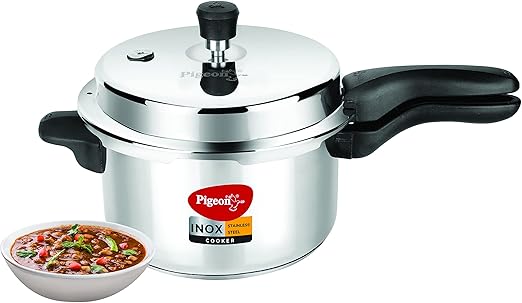 Amazon.com: Pigeon Pressure Cooker - 5 Quart - Inox Stainless Steel ...