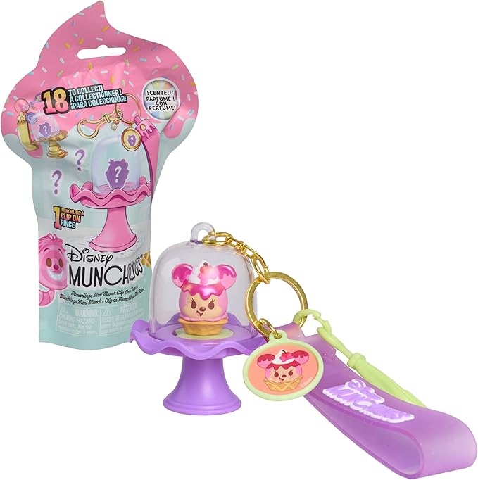 Amazon.com: Disney Munchlings Mini Munch Scented Clip-On, 2-Pieces, 1 ...
