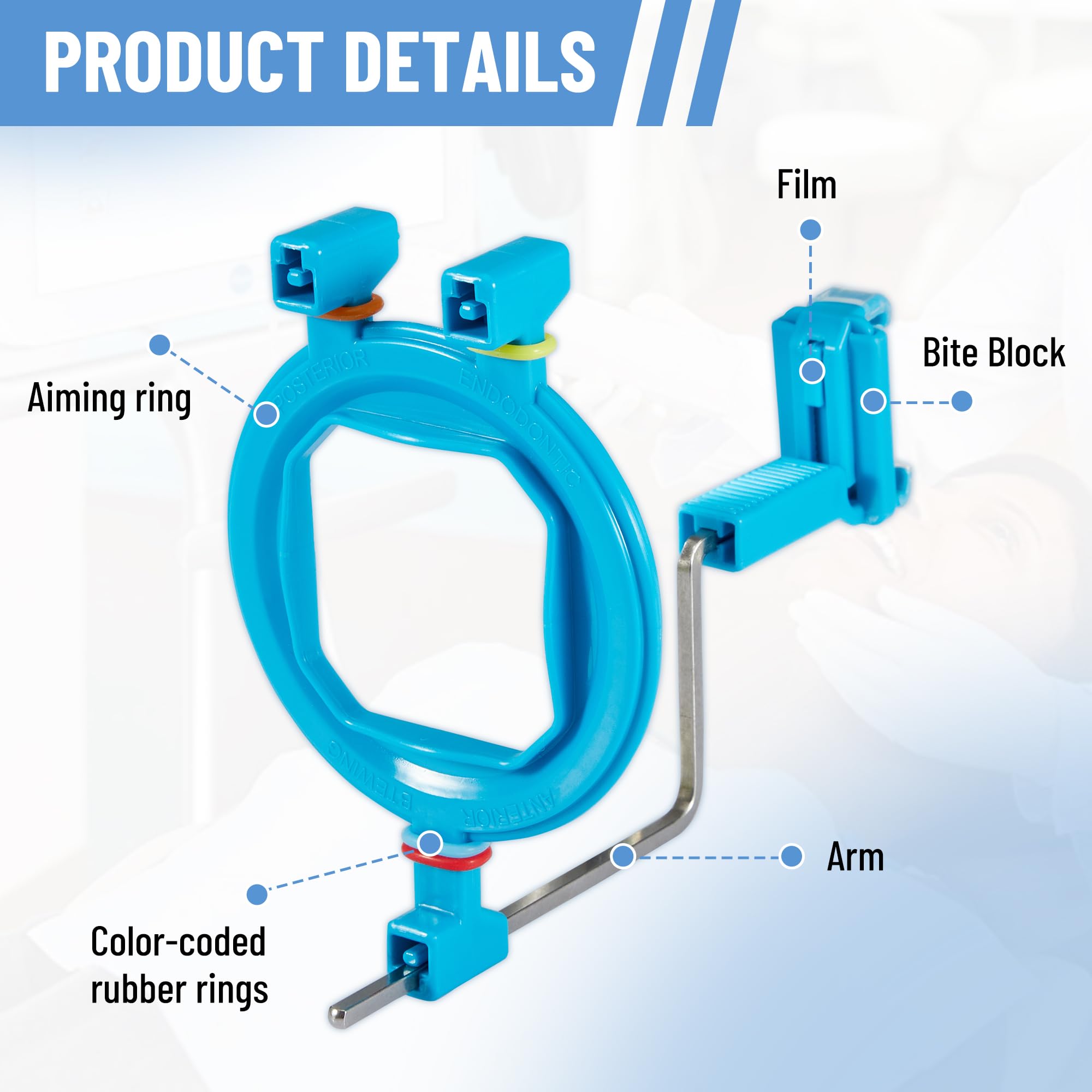 Dental Xray Sensor Dental X-Ray Indicator Aligning Arms Holders ...