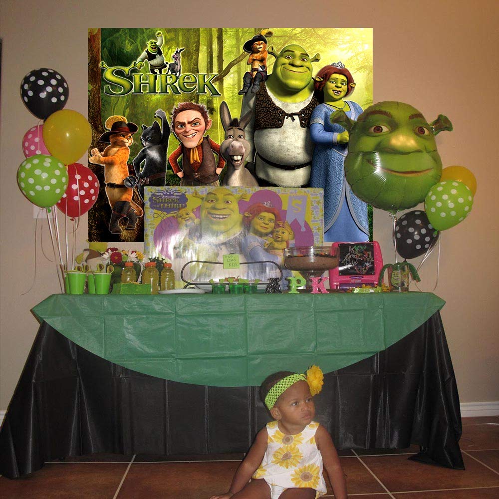 Shrek Backdrop Party Supplies Party Decorations Photography Backdrops ...