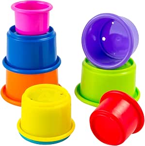 LAMAZE Pile & Play Cups, Multi (L27870) : Amazon.com.au: Toys & Games