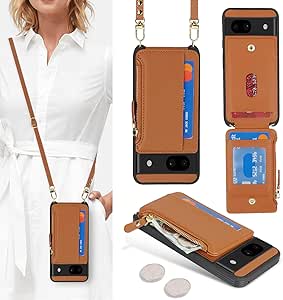 Amazon.com: Cavor Compatible with Google Pixel 8a Case Wallet, Pixel 8a ...