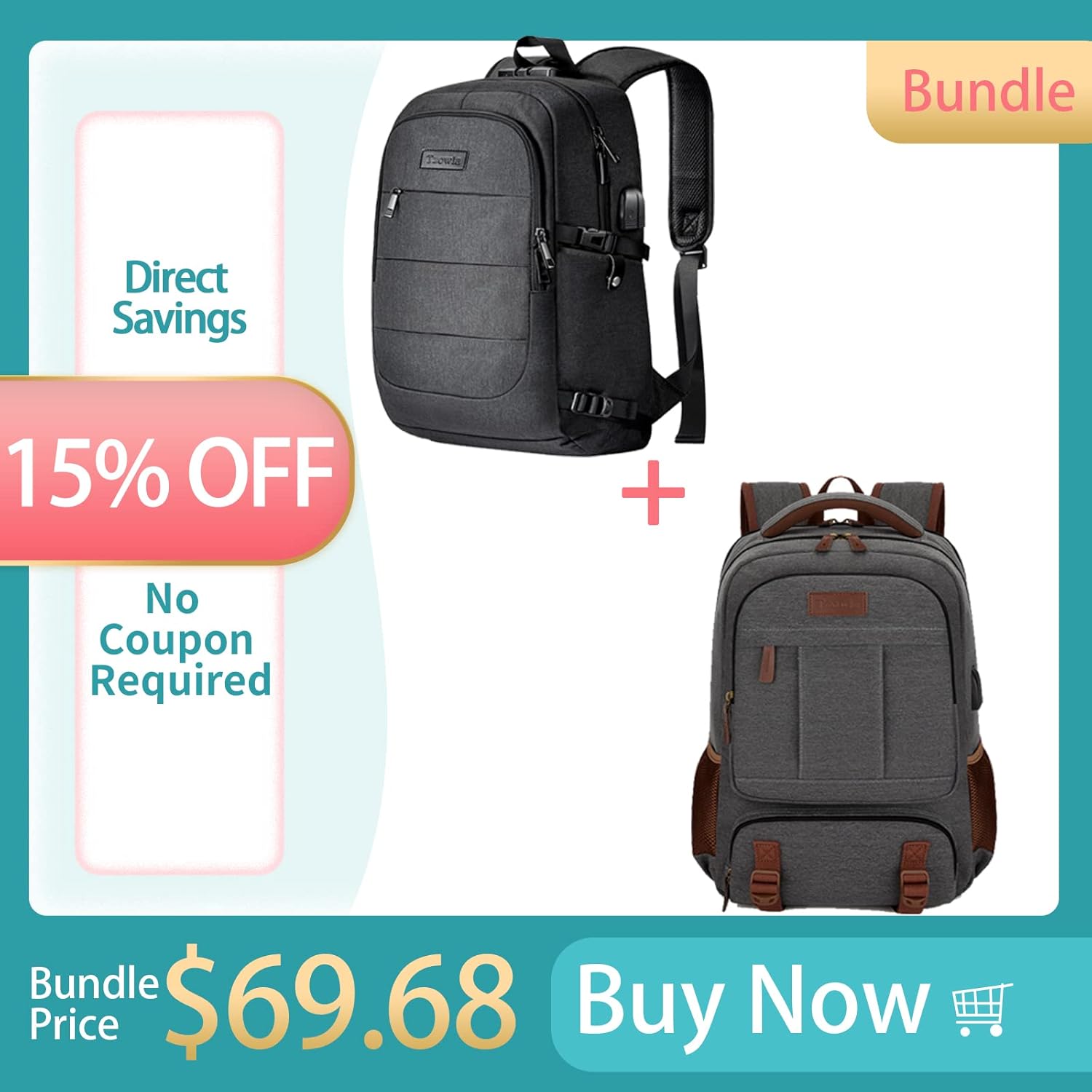 Amazon.com: Tzowla Laptop Backpack|Canvas Backpack for men : Electronics