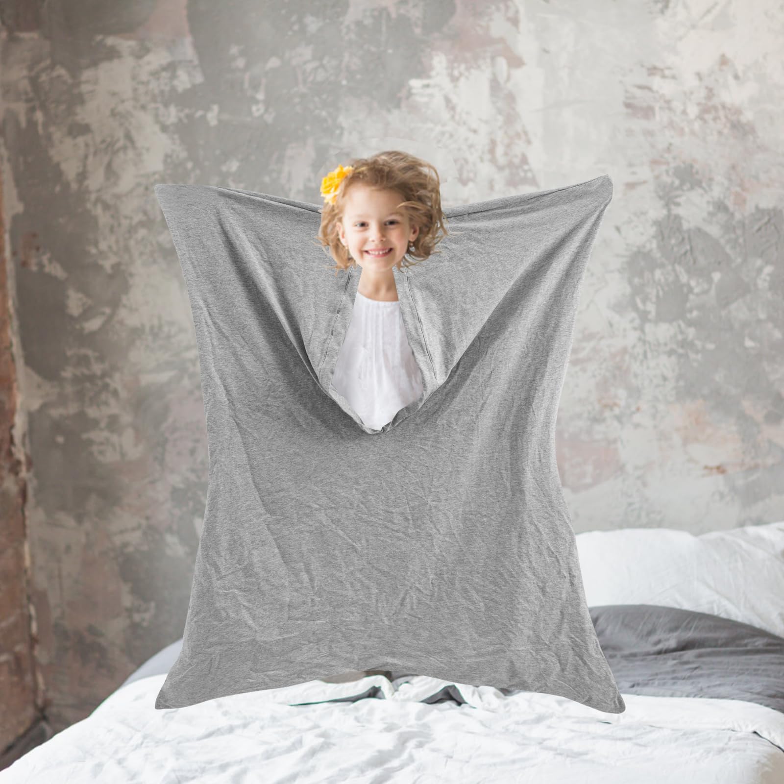 Snapklik.com : Sensory Body Sock For Kids Full Body Sock Wrap For ...