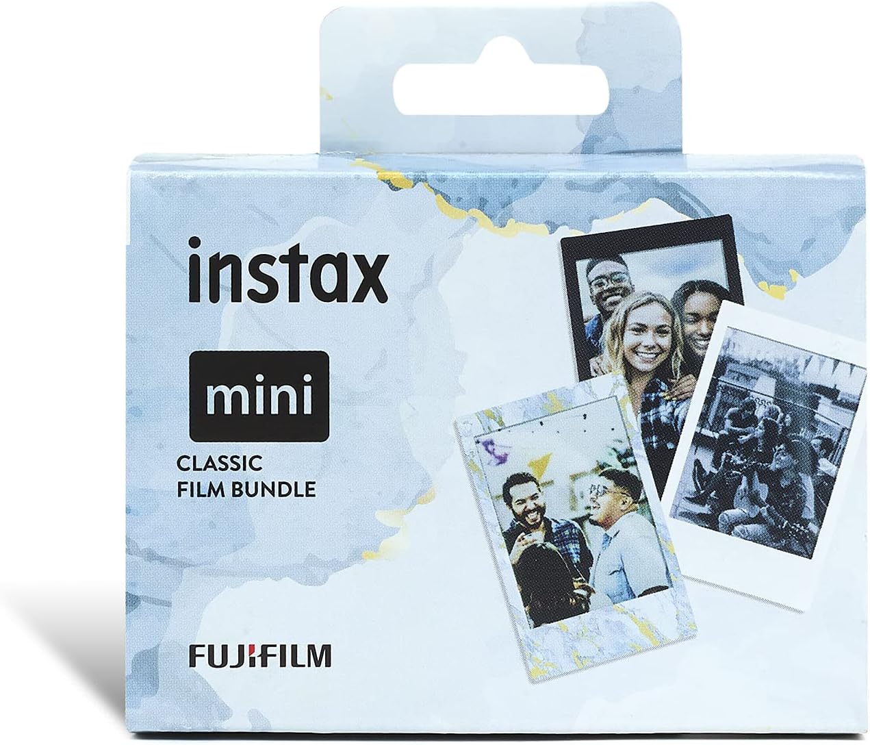 Amazon.com : Fujifilm Instax Mini Instant Film 20 Exposures, 20 Sticker ...