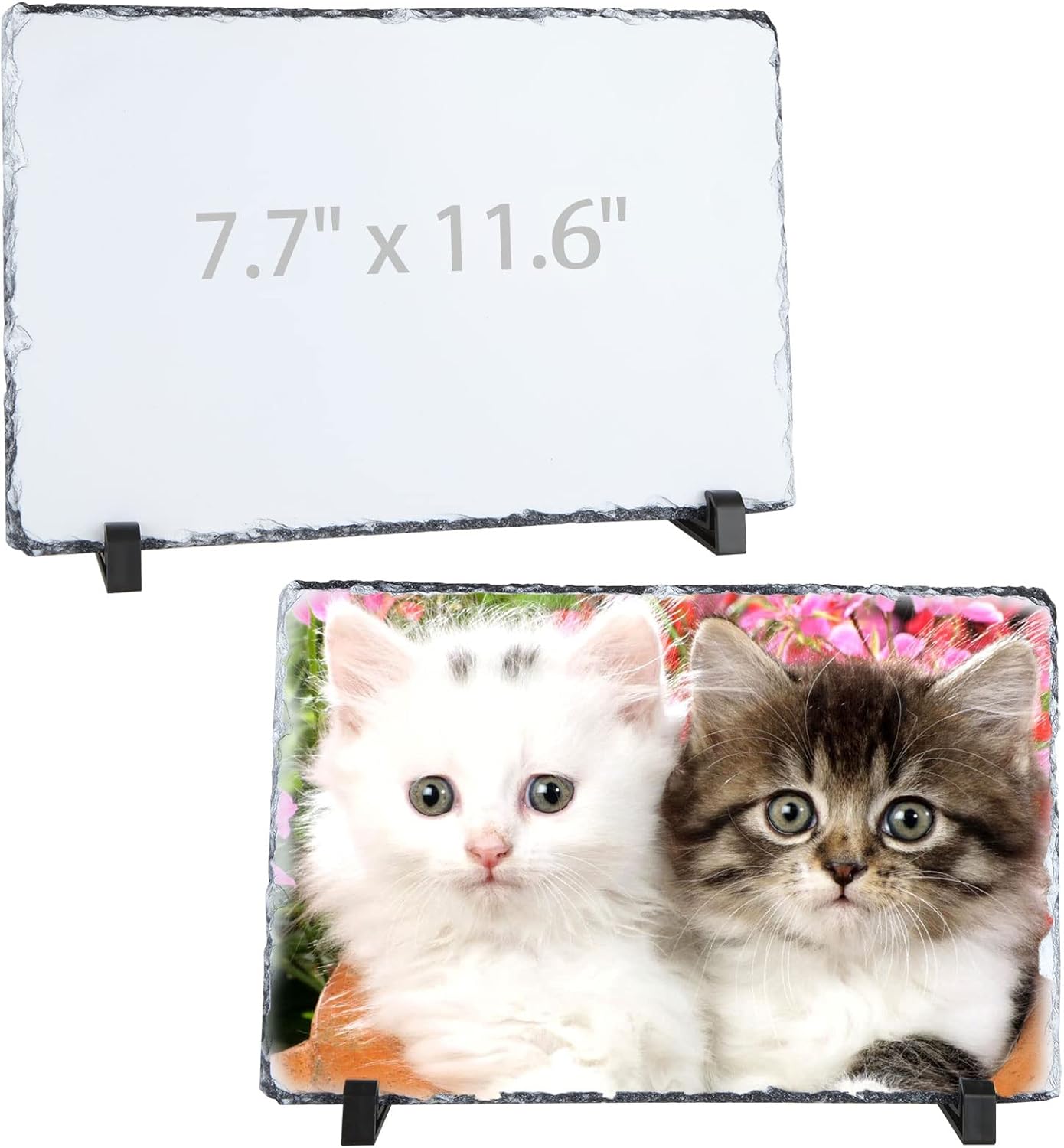 Amazon.com: JMIATRY 2 Packs Sublimation Slate Blanks 7.8 x 11.8 Inches ...