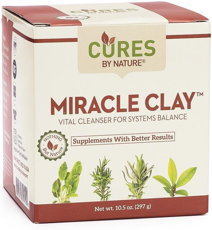 Natures Cure Miracle Clay Powder – 10.5 oz – Yaxa Colombia