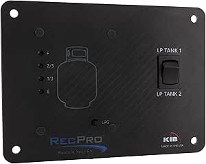 Amazon.com: RecPro RV Dual Propane Tank Monitor | LED Light Indicator ...