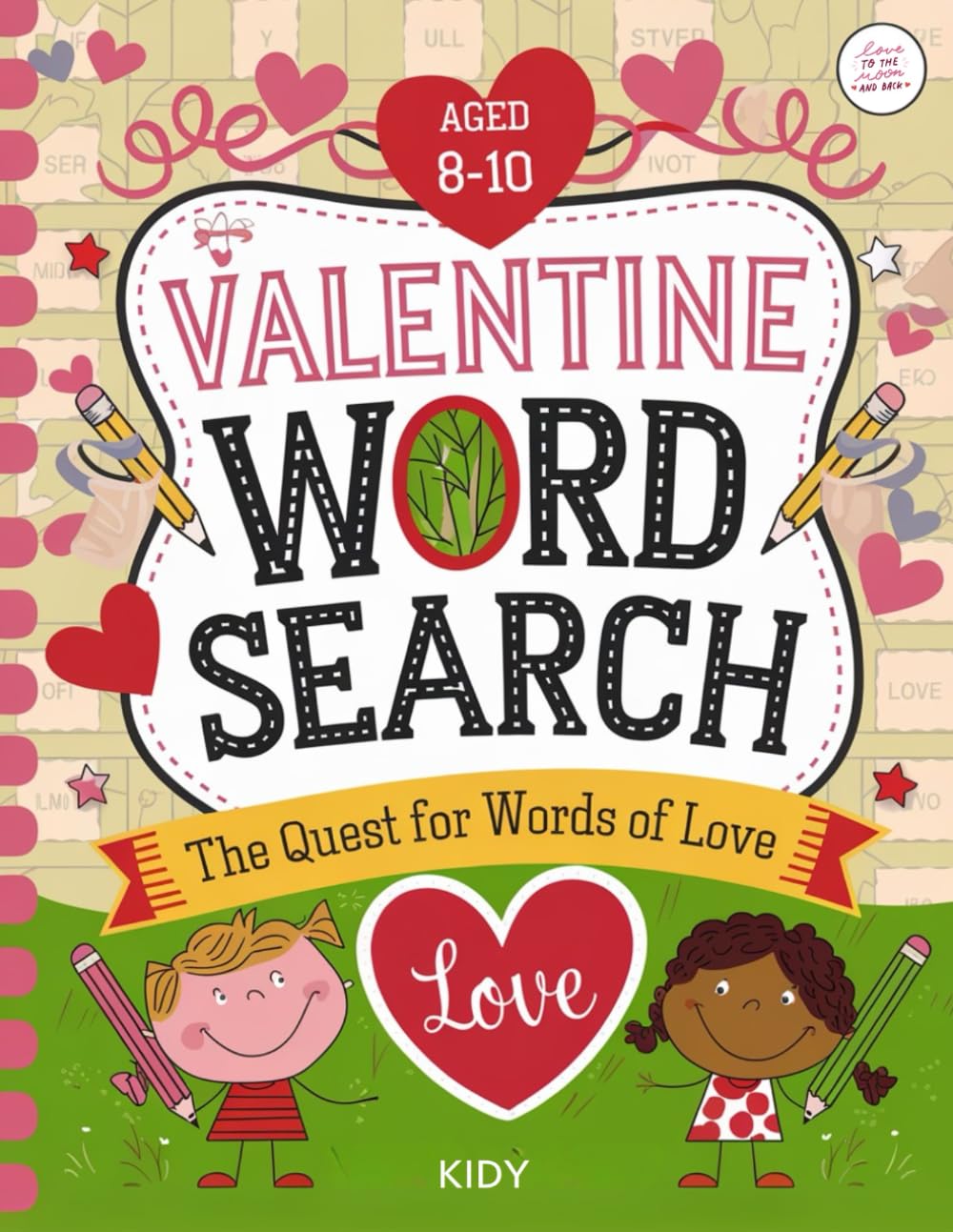 Valentine Word Search: The Quest for Words of Love: Three Levels of Fun ...