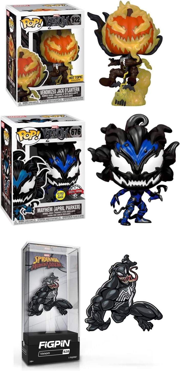 Funko The Venom Has Spread Pop! Venom Exclusives: Spider-Man Maximum ...