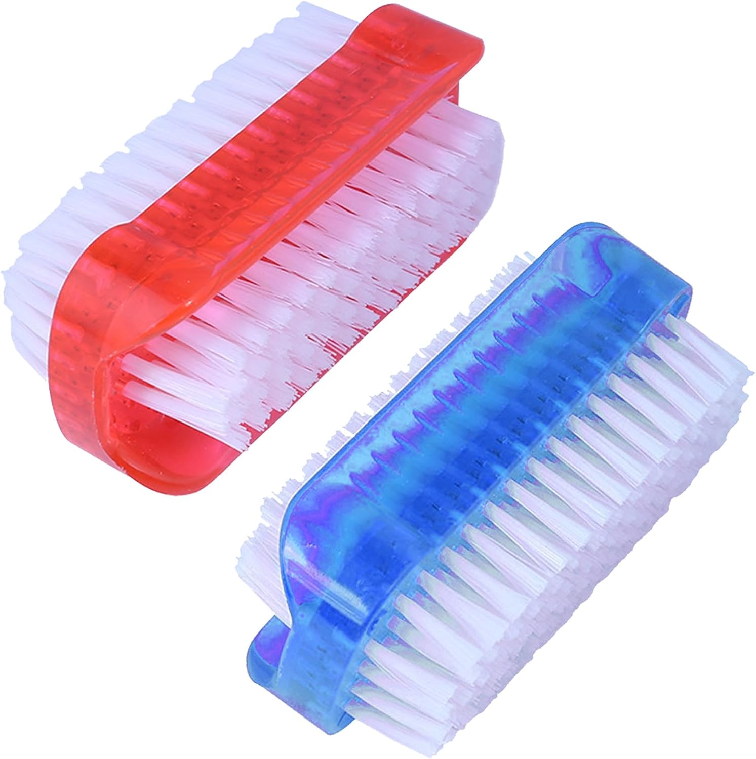 2pcs Nail Cleaning Brush, Fingernail Scrub Brushes Portable Nail ...
