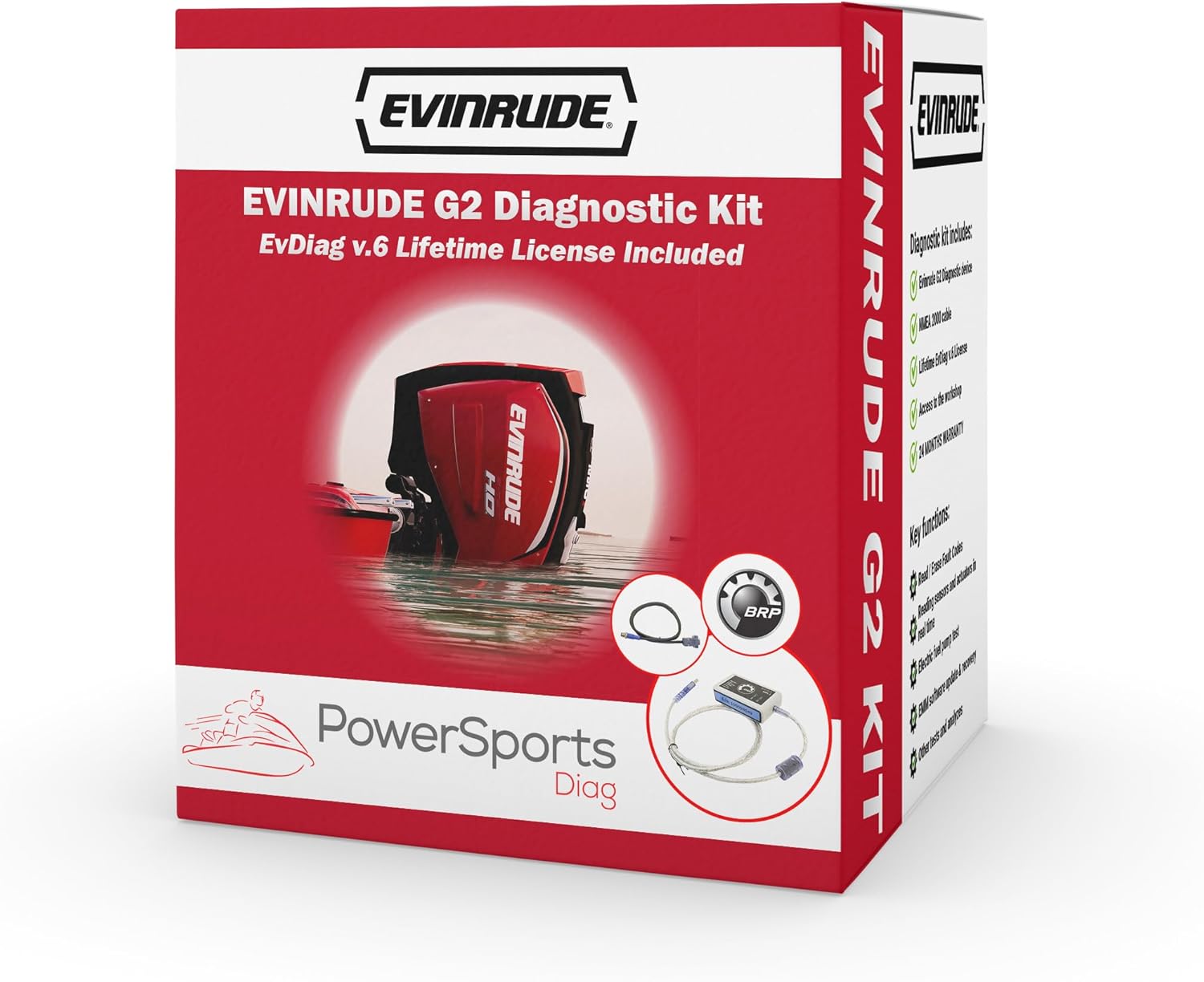 Amazon.com: Evinrude G2 Diagnostic Kit with EvDiag v.6 – Full ...
