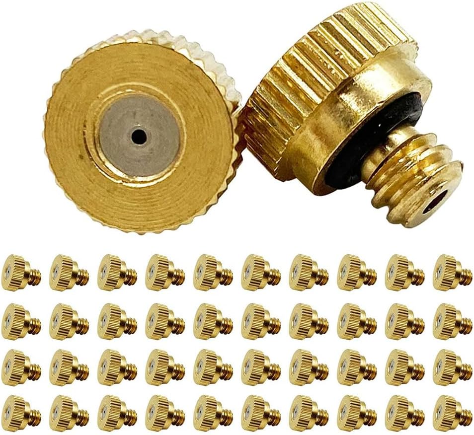 Amazon.com: FASHIIROW Threaded UNC 10/24 Brass Atomizing Nozzle Low ...