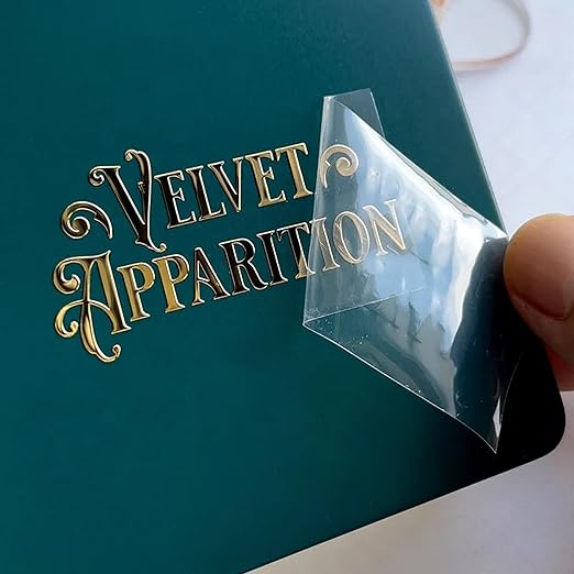 Amazon.com: Custom UV DTF Metal Gold Transfer Stickers Personalized ...