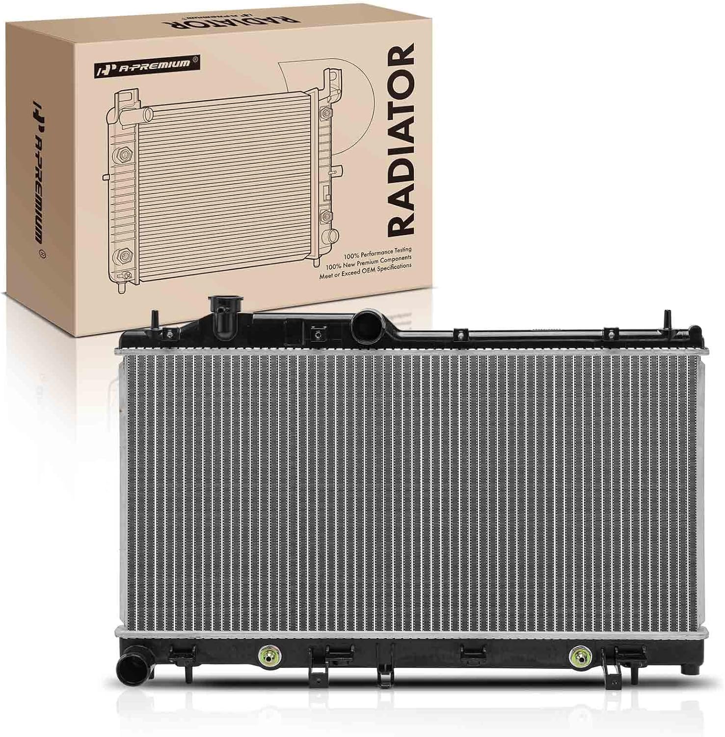 Amazon.com: A-Premium Engine Coolant Radiator Assembly with ...