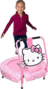 Hello Kitty Mini Trampoline, Indoor Kids Trampoline for Toddlers with ...