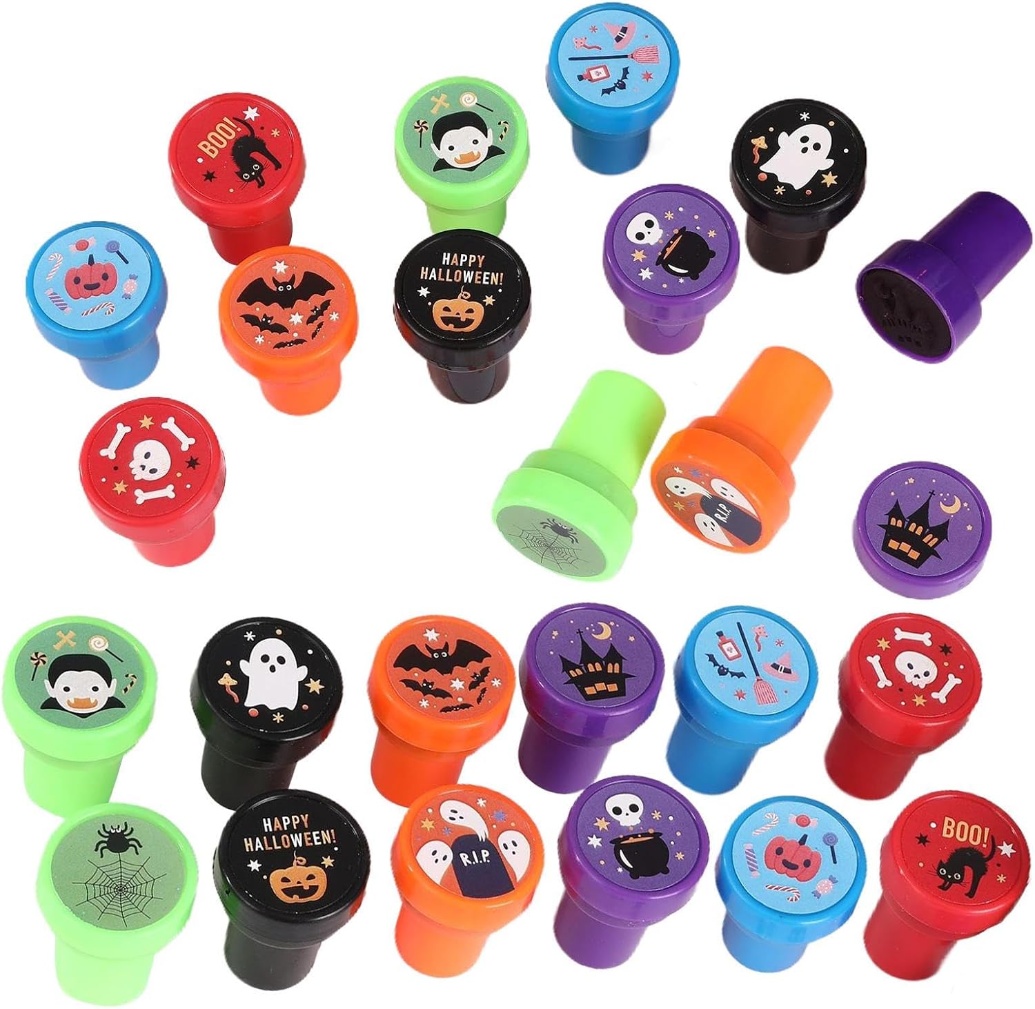 doyandader Halloween Stamp Kit, Halloween Stamp Set, Self Inking ...